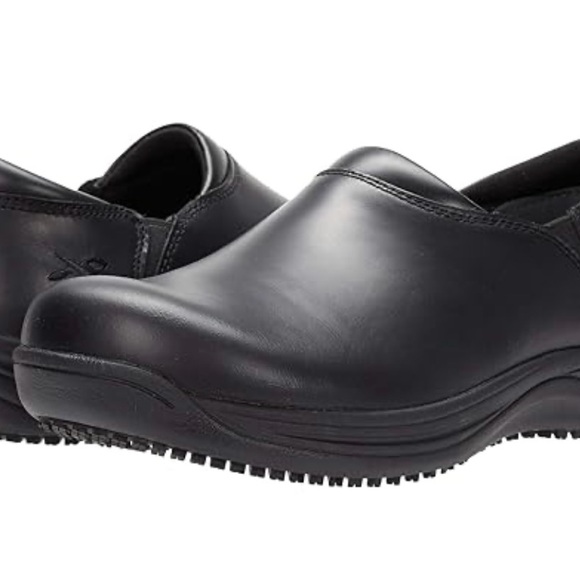 Moza | Shoes | Mens 15 Moza Forza Slip On Black Leather Chef Shoes Slip ...